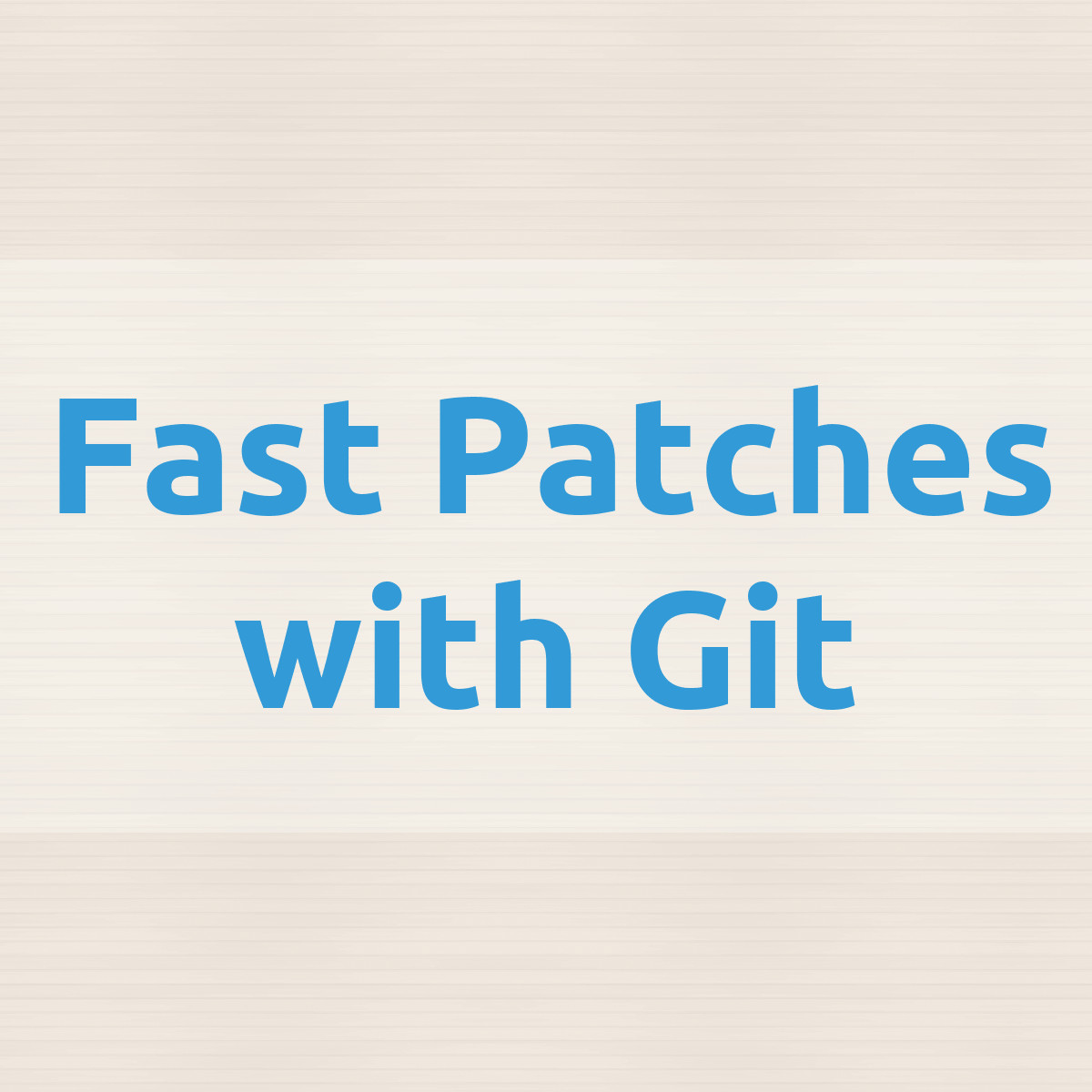 Git FastPatch Shell Script — Donat Studios