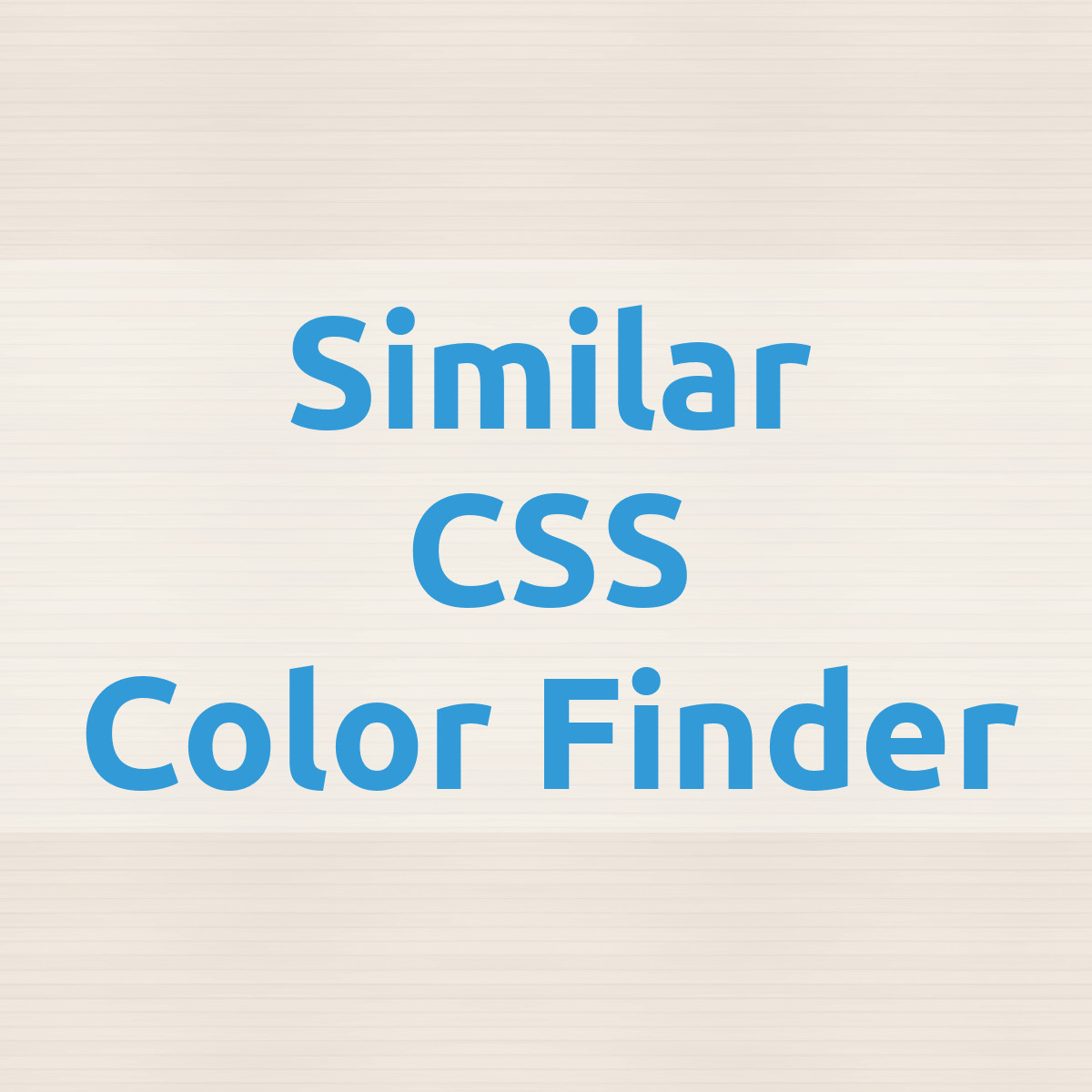 Similar CSS Color Finder — Donat Studios